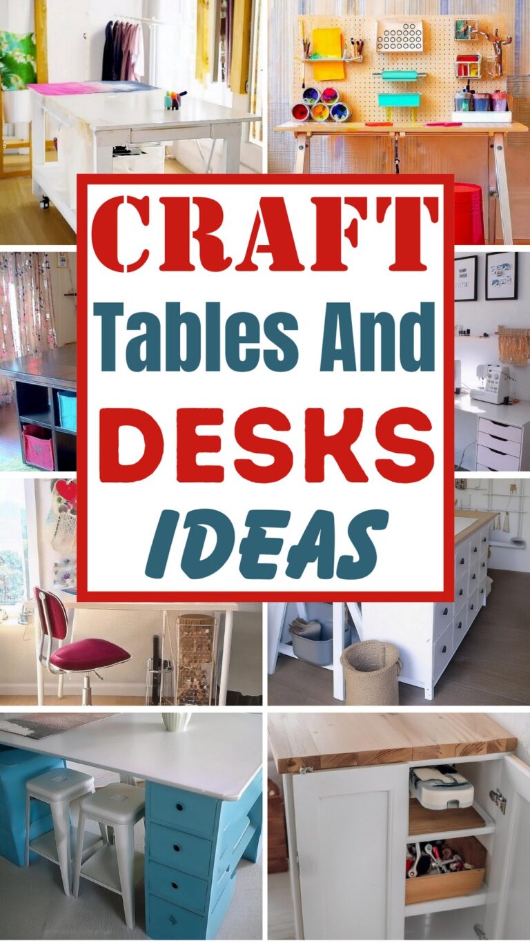 10 DIY Craft Tables And Desks Ideas For Creative Minds - Ease DIYs