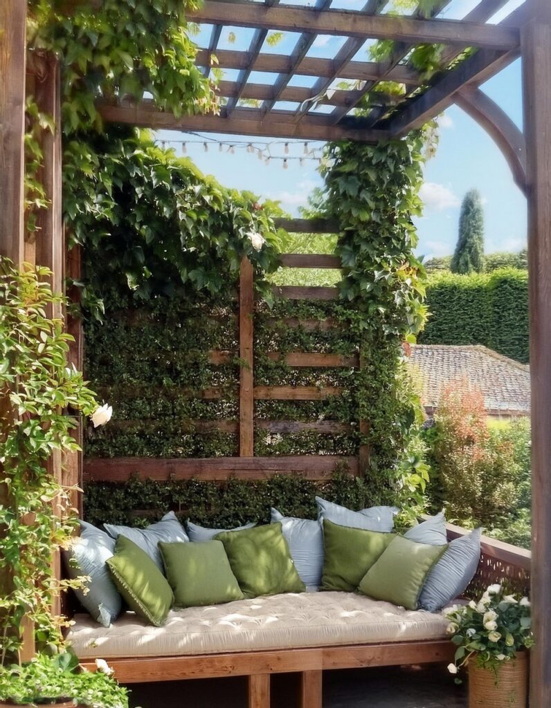 10 Corner Pergola Design Ideas For Inviting Entryway Arches - Ease DIYs