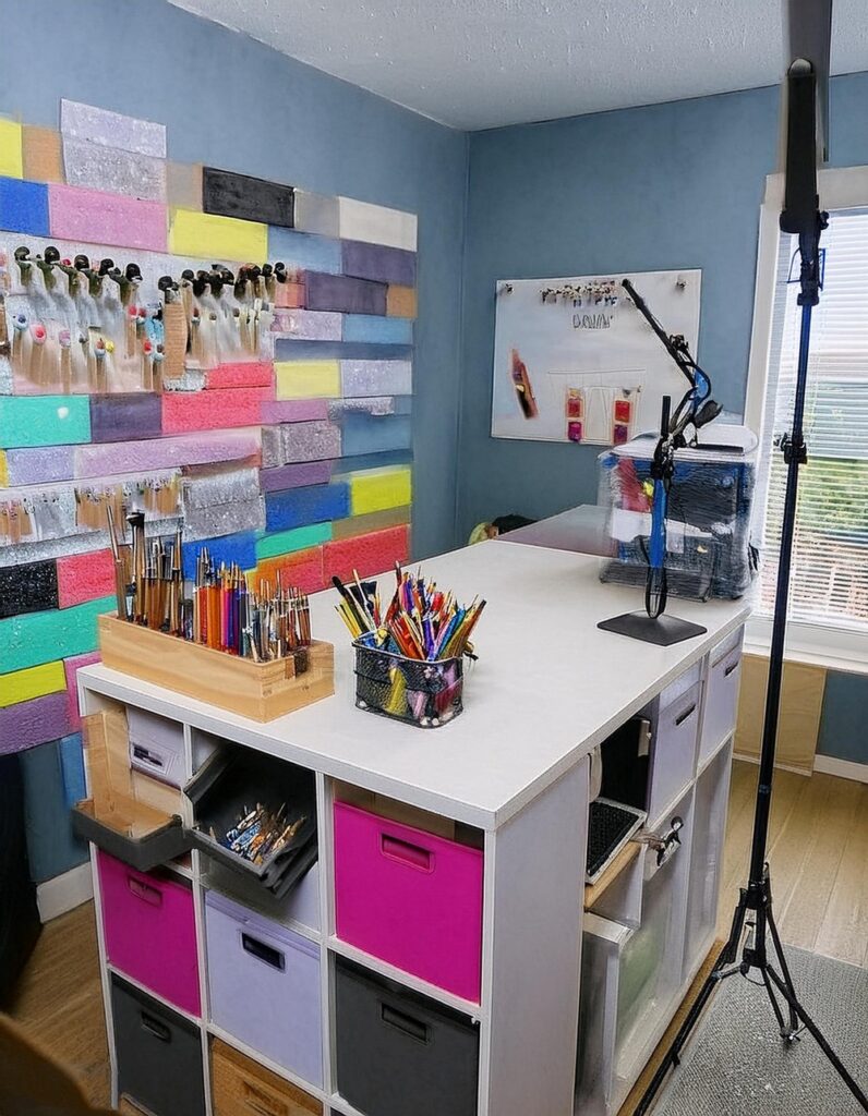 10 DIY Craft Tables And Desks Ideas For Creative Minds - Ease DIYs