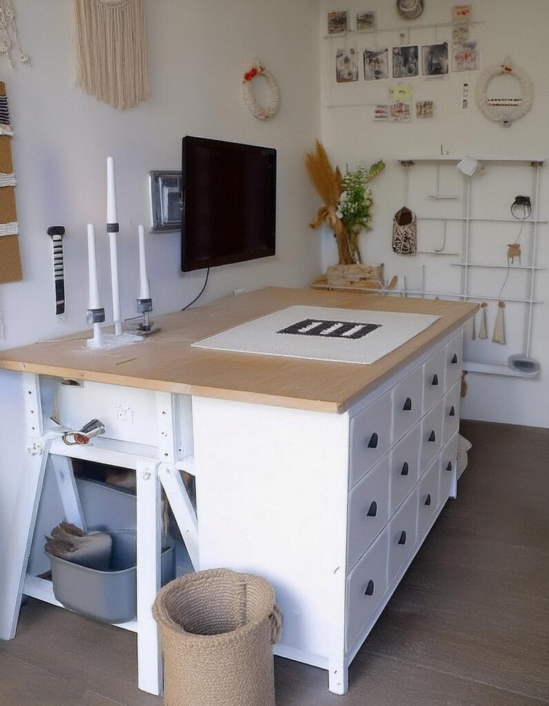 10 DIY Craft Tables And Desks Ideas For Creative Minds - Ease DIYs