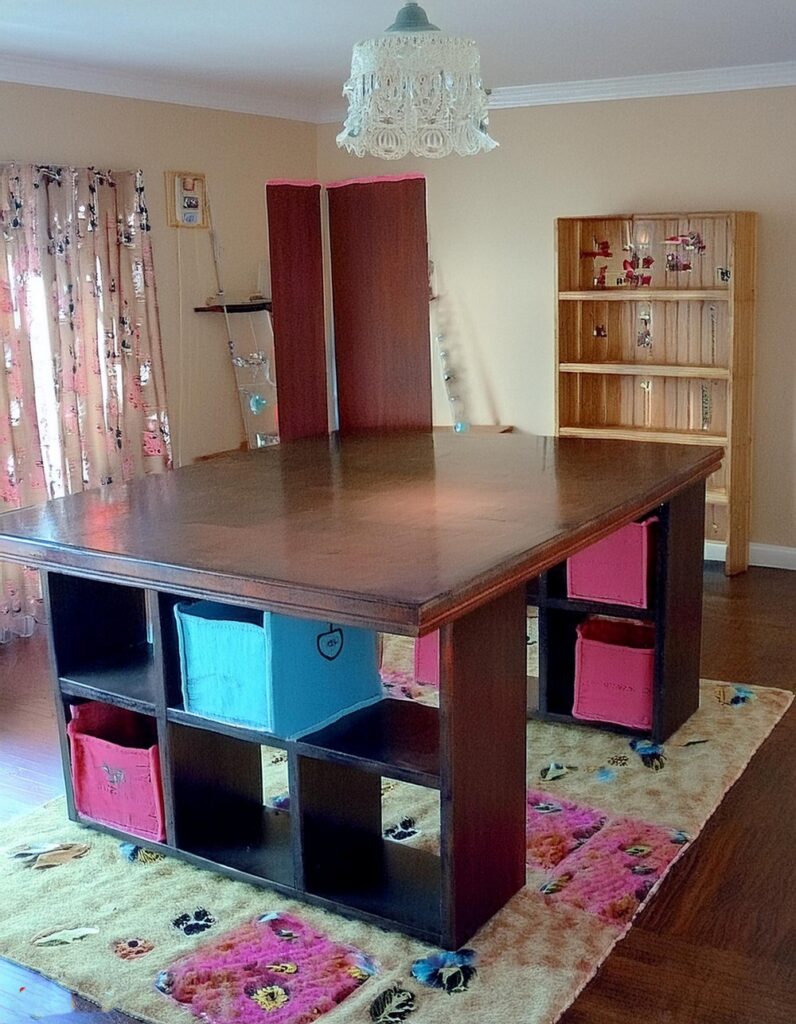 10 DIY Craft Tables And Desks Ideas For Creative Minds - Ease DIYs