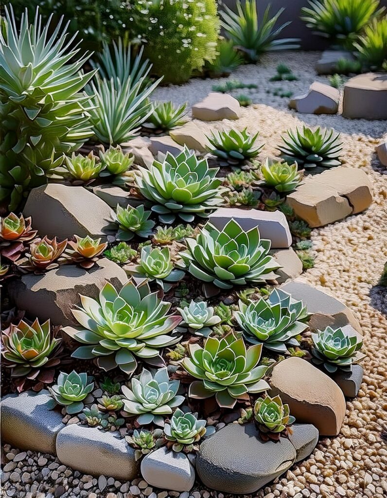 10 Succulent Landscape Design Ideas - Ease DIYs