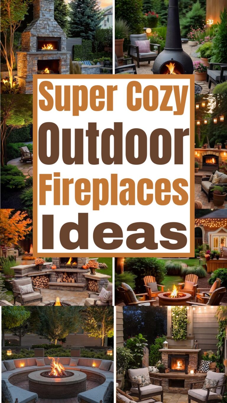 10 Outdoor Fireplaces Ideas For Memorable Night Gatherings - Ease DIYs