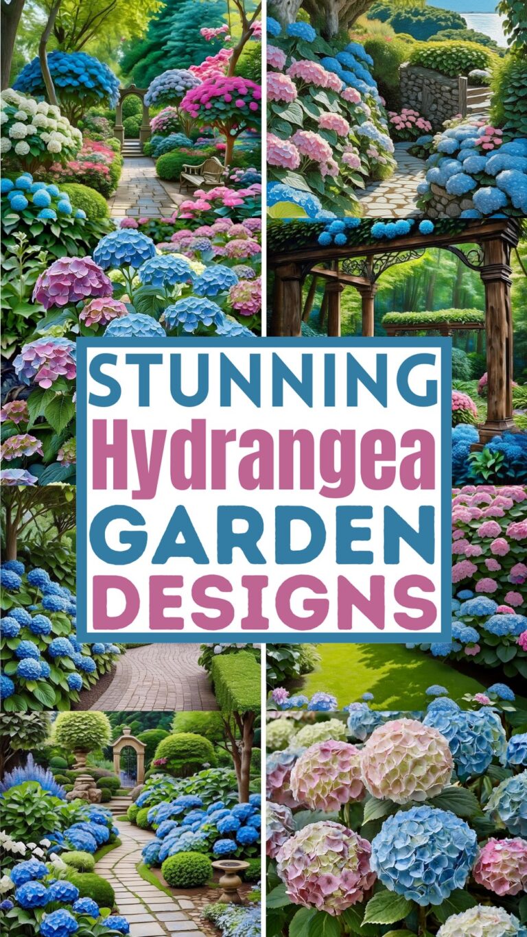 10 Stunning Hydrangea Garden Designs - Ease DIYs